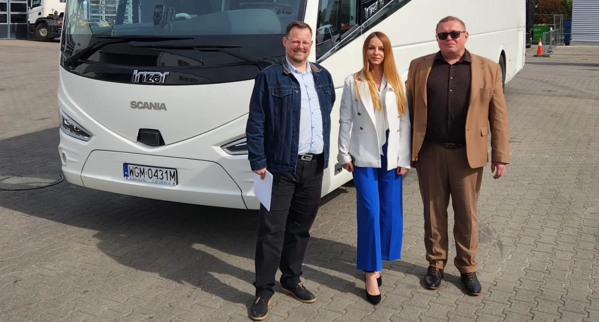 Nowy autobus Scania Irizar i6 w PKS Łuków! Zobacz nowy nabytek ...