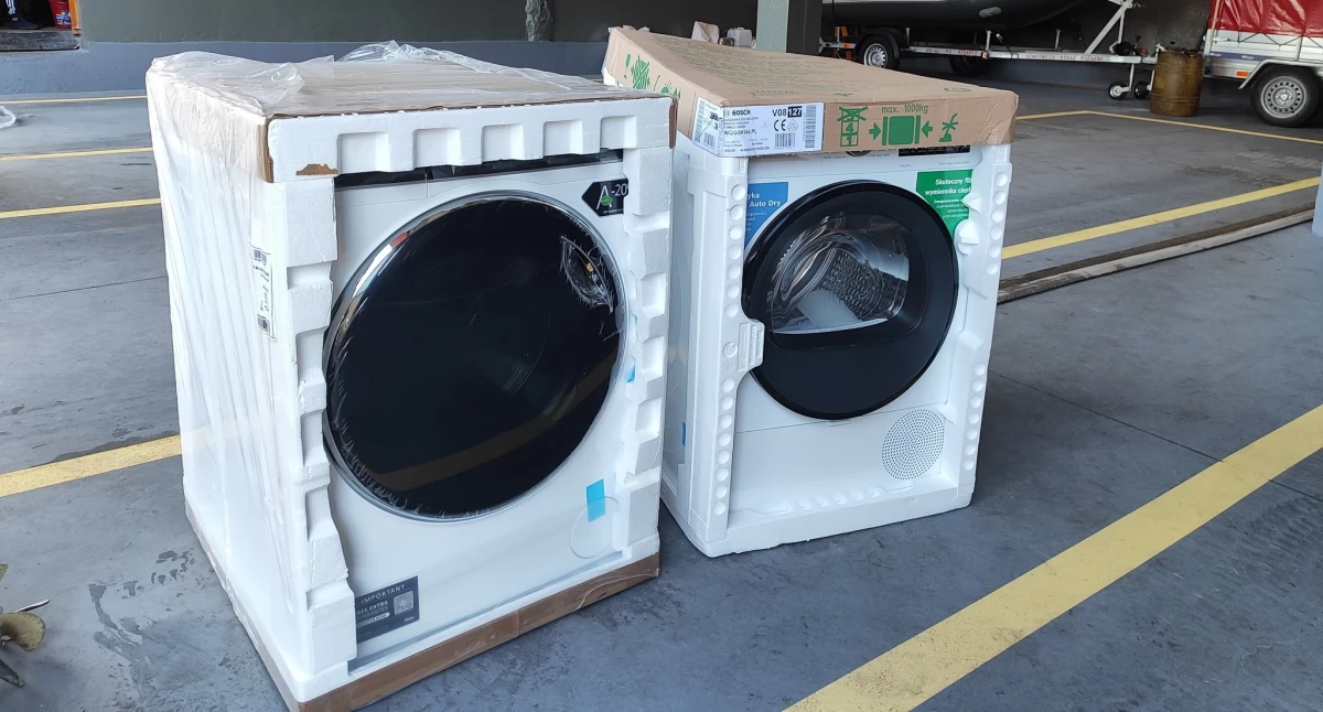 Nowa pralka i suszarka dla strażaków z OSP Stoczek Łukowski. Sprzęt ...